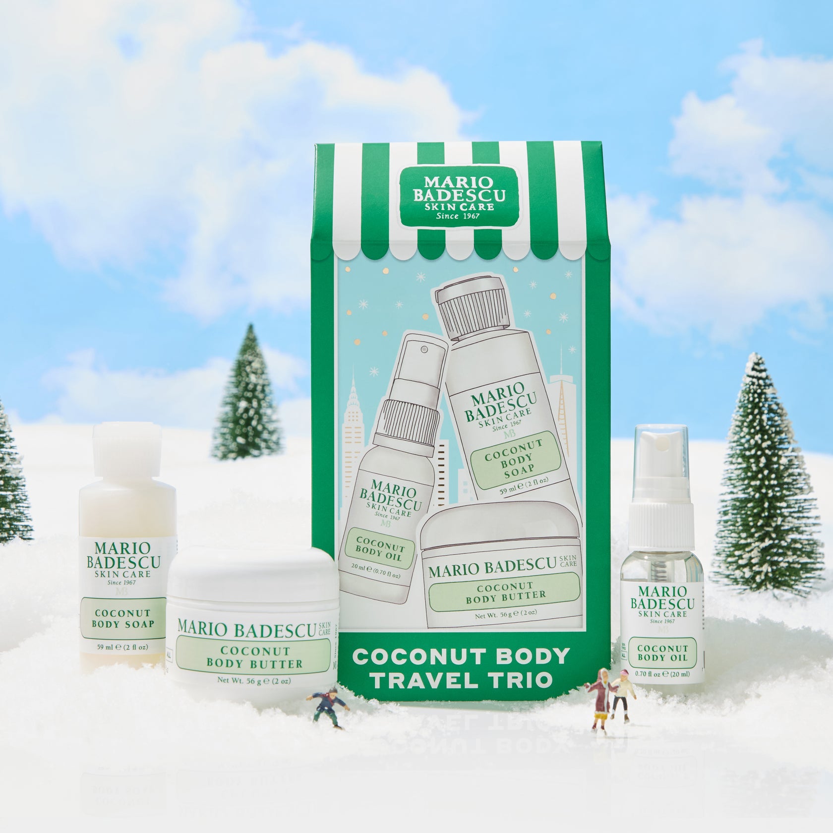 Coconut Body Travel Trio – Mario Badescu