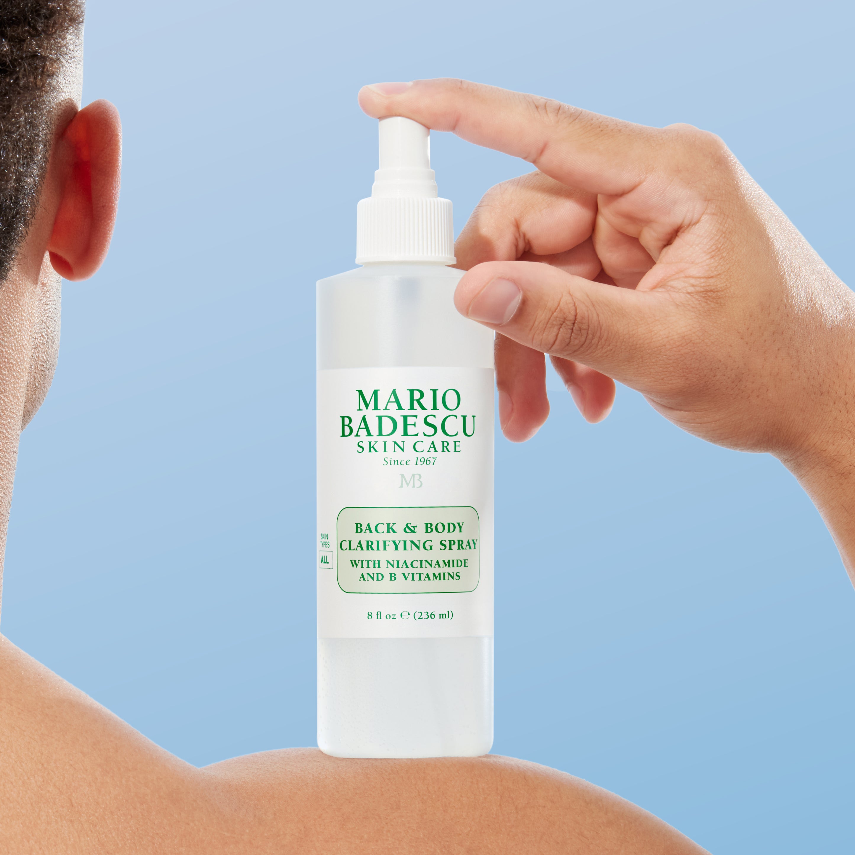 Back Acne and Body Clarifying Spray | Mario Badescu