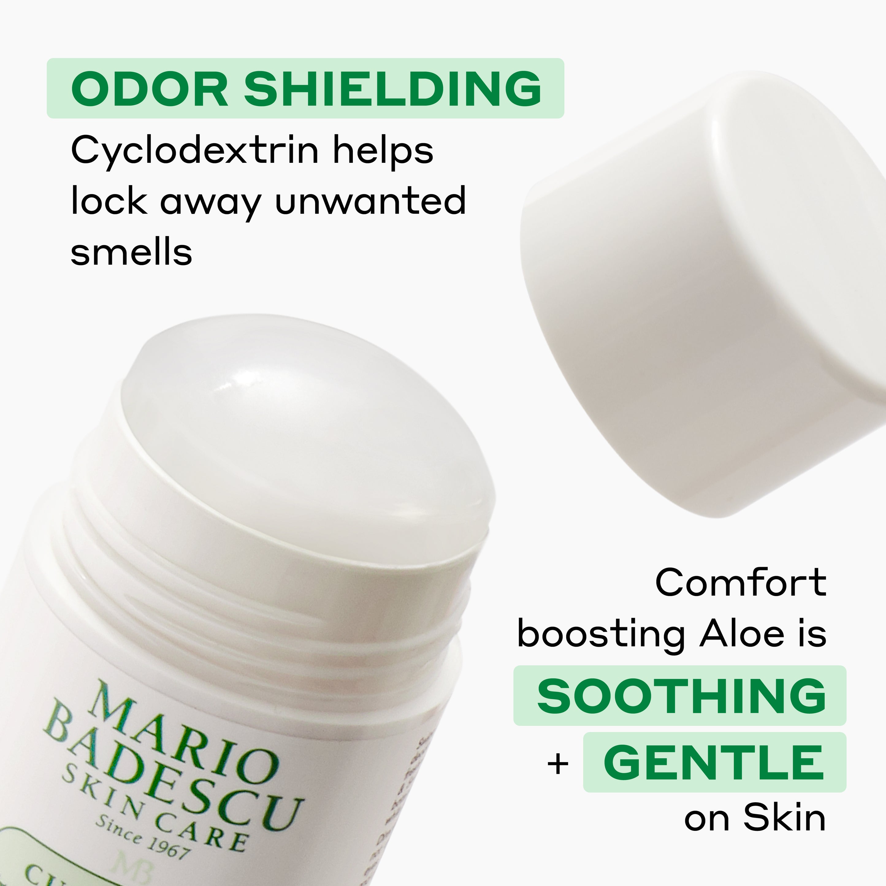 Cucumber & Sweet Mint Deodorant – Mario Badescu